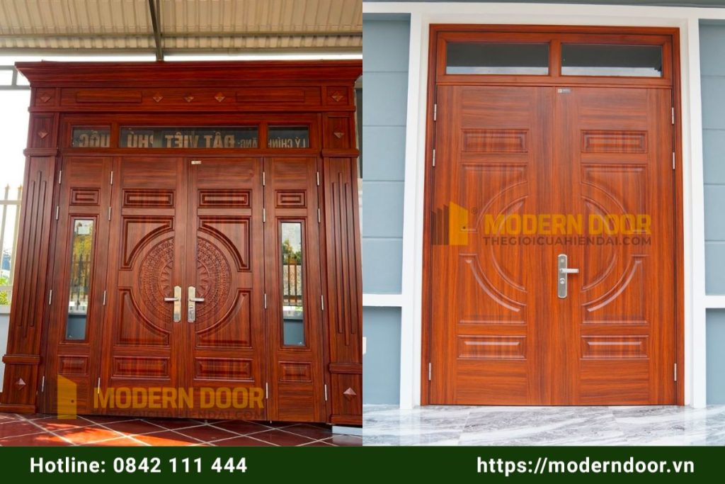 Tổng hợp các loại cửa nhà đẹp kèm ảnh thực tế